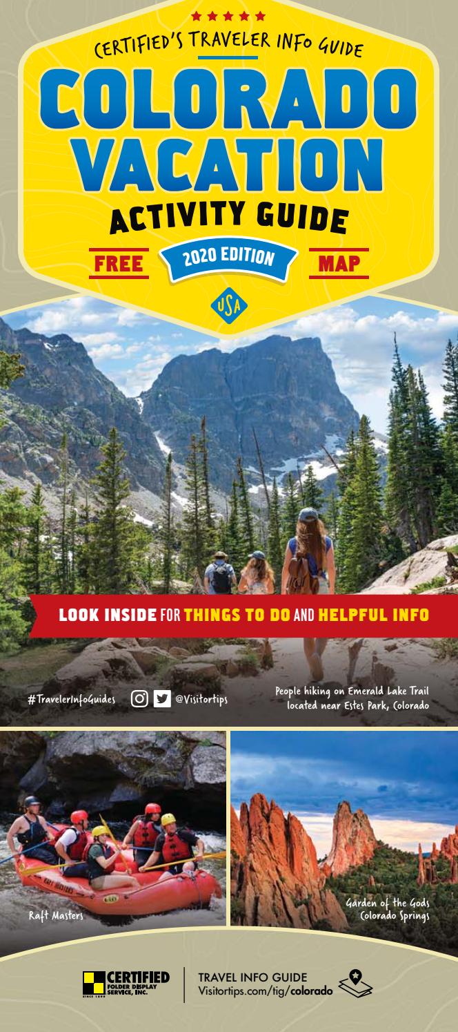 2020 Colorado Vacation Activity Guide by Certified Folder Display - Issuu