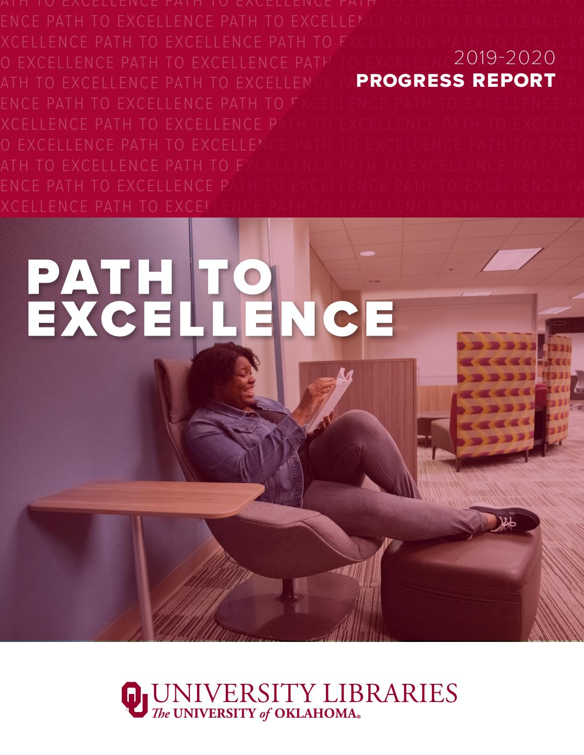 Path to Excellence: 2019-2020 Progress Report by OU Libraries - Issuu
