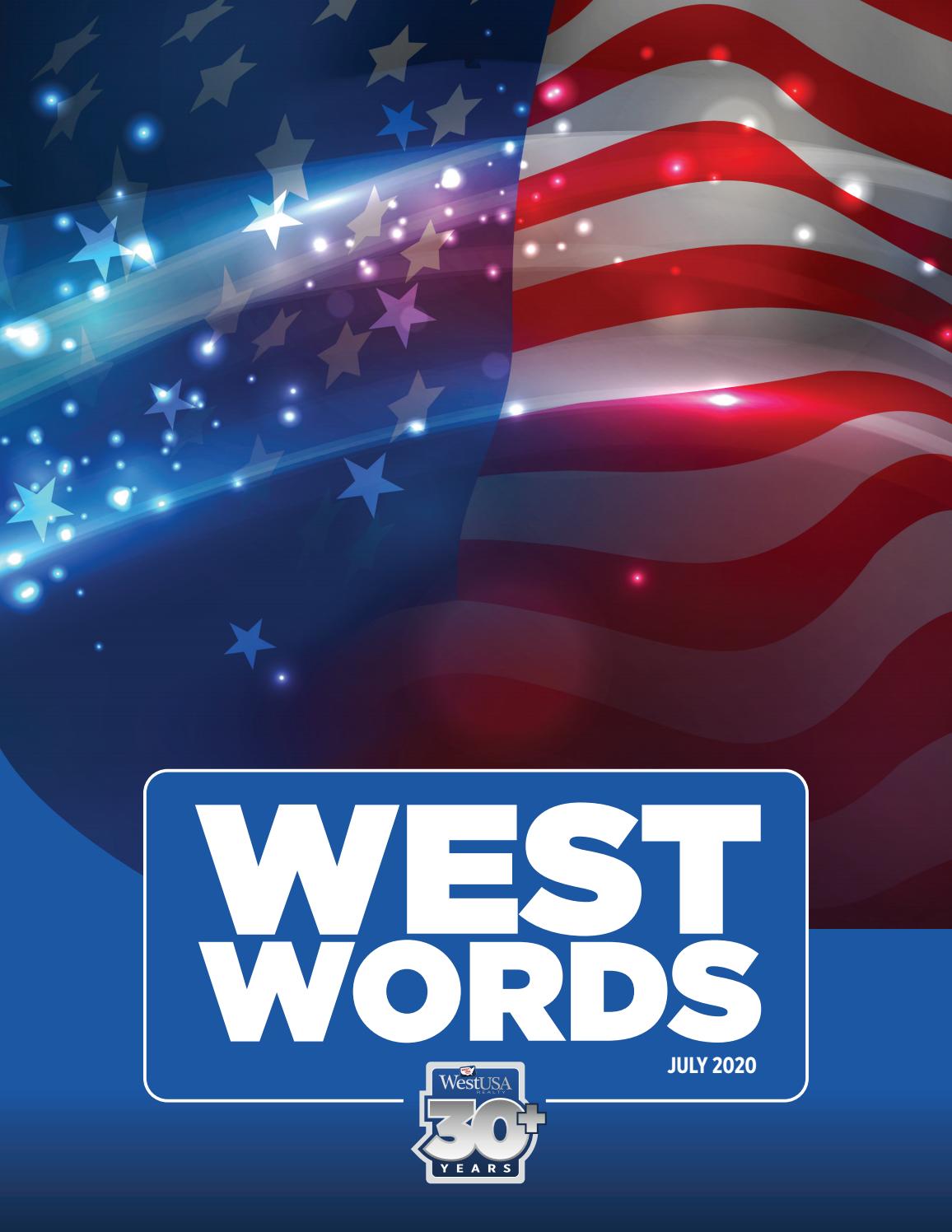 WestWords - July 2020 by West USA Realty - Issuu