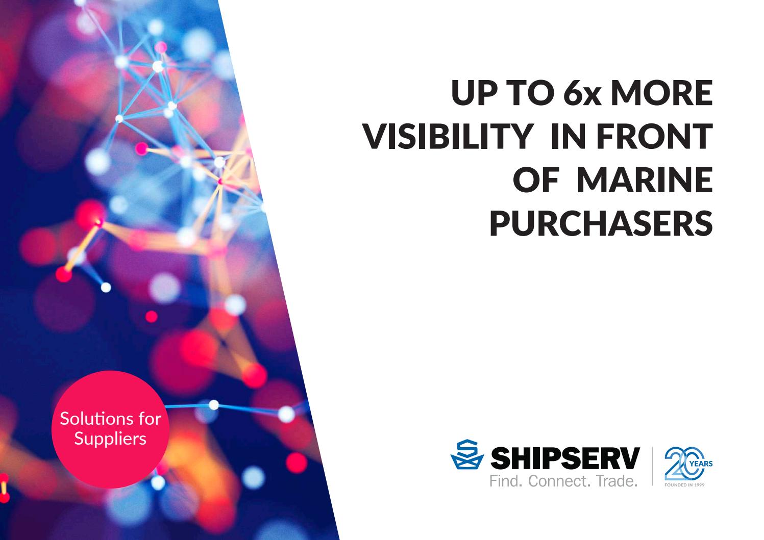 ShipServ Premium Profile by ShipServ - Issuu