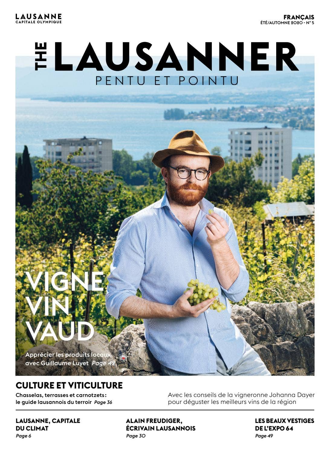 The Lausanner - Vigne, Vin, Vaud by LAUSANNE TOURISME - Issuu