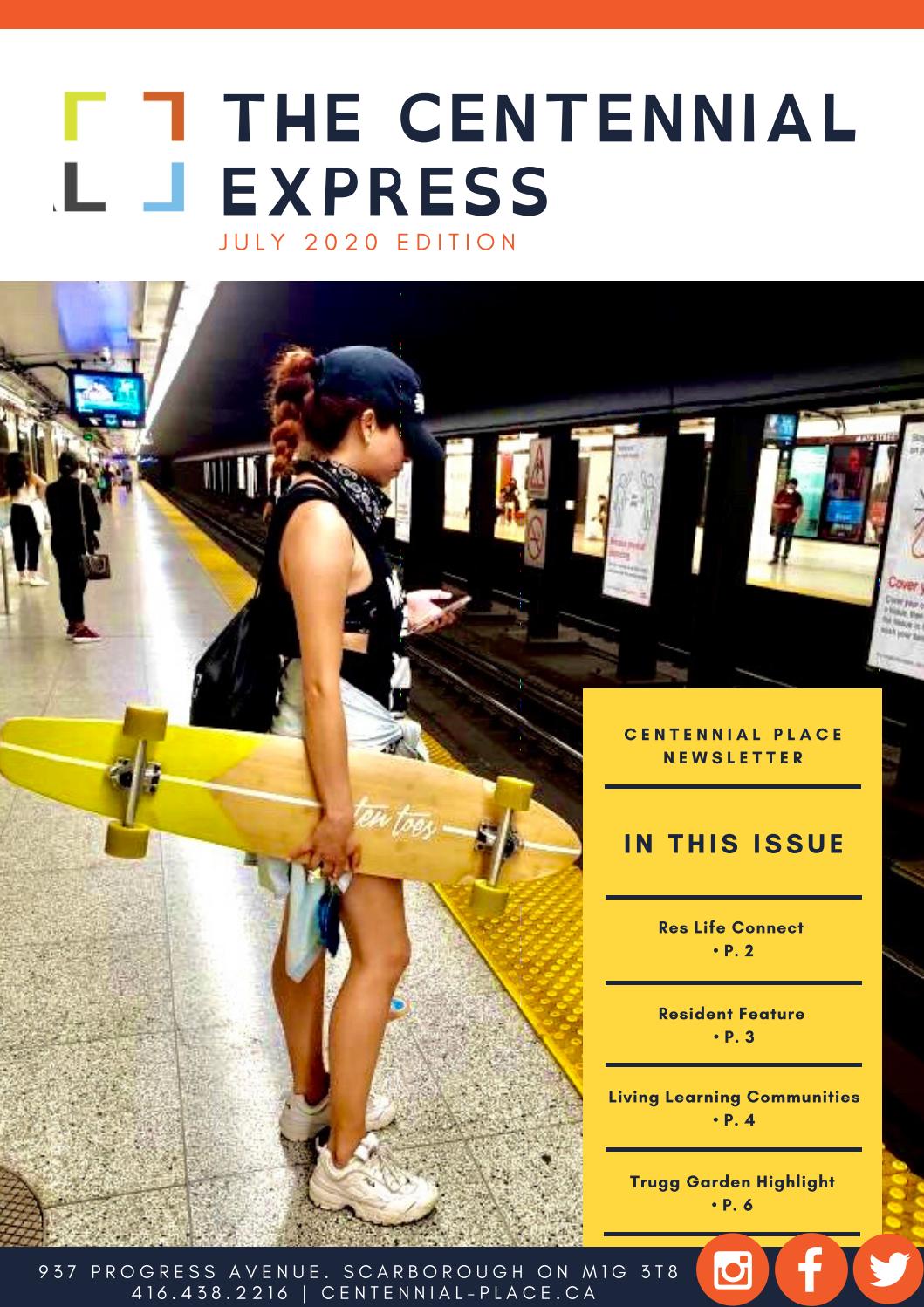 The Centennial Express - July 2020 Edition by Canadian Campus ...