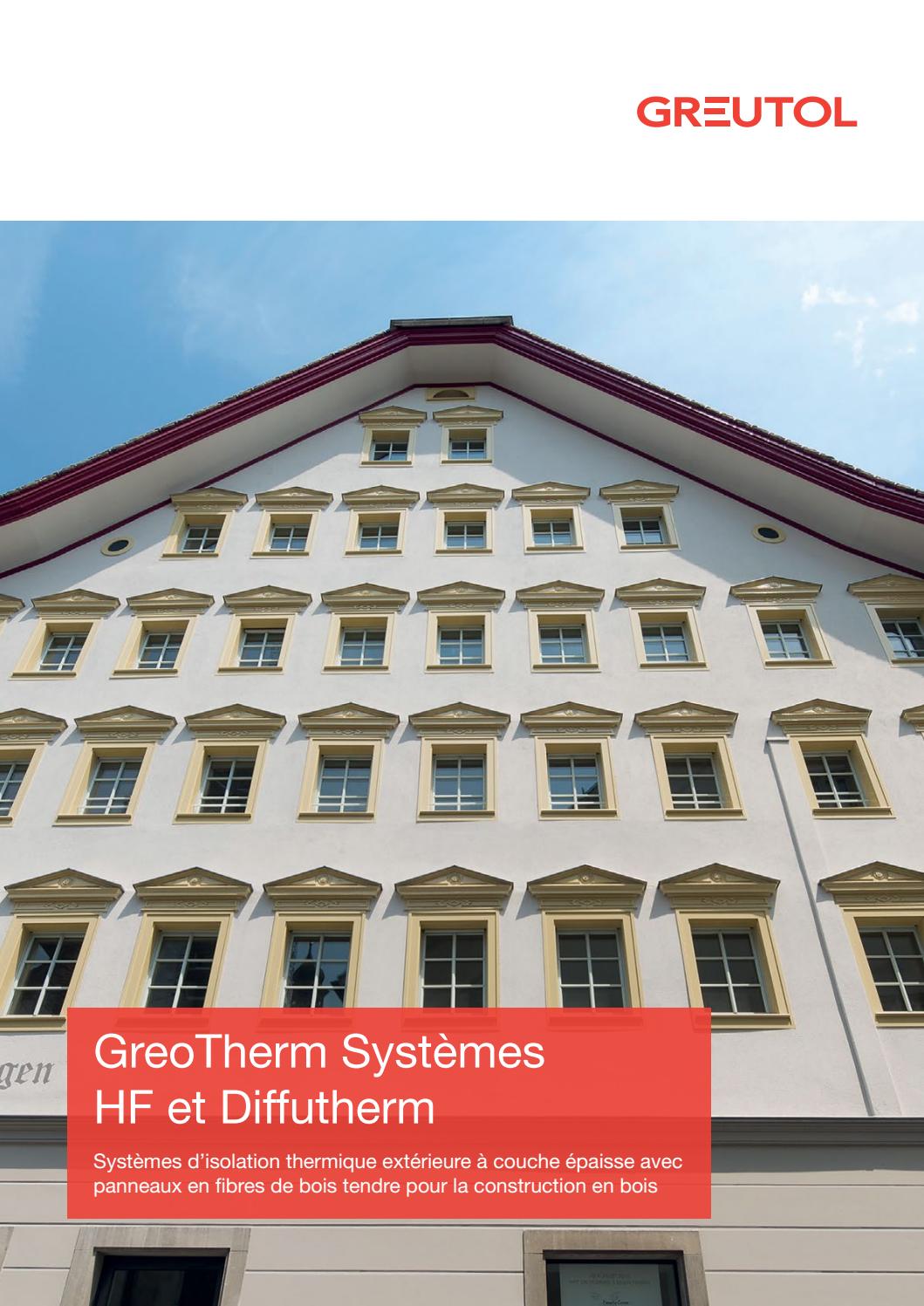 Pdf Broschüre GreoTherm System HF und Diffutherm Französisch by Greutol ...