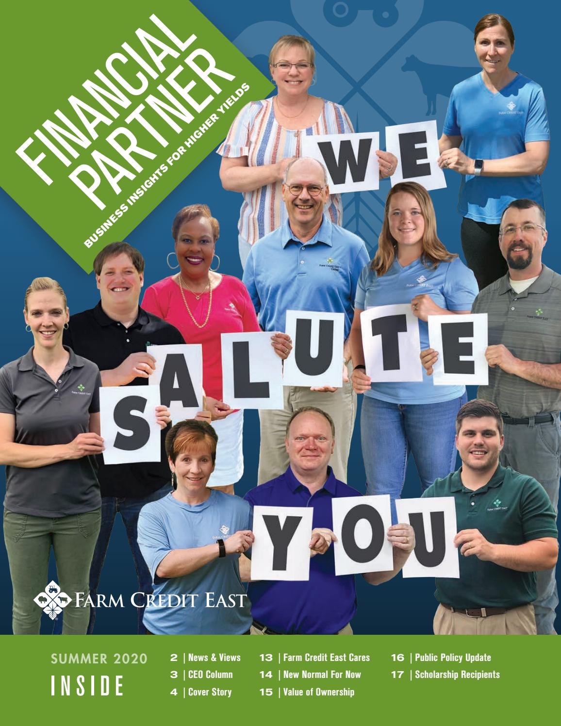 Summer 2020 Financial Partner by Farm Credit East - Issuu