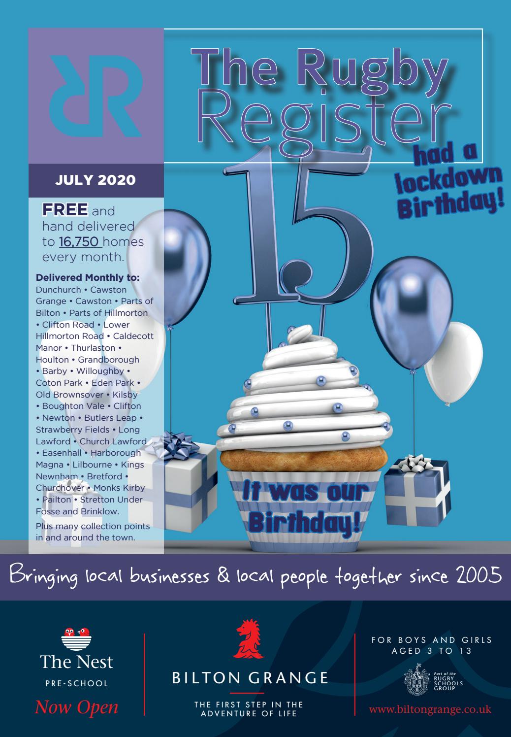 The Rugby Register July Edition by RUGBY REGISTER - Issuu