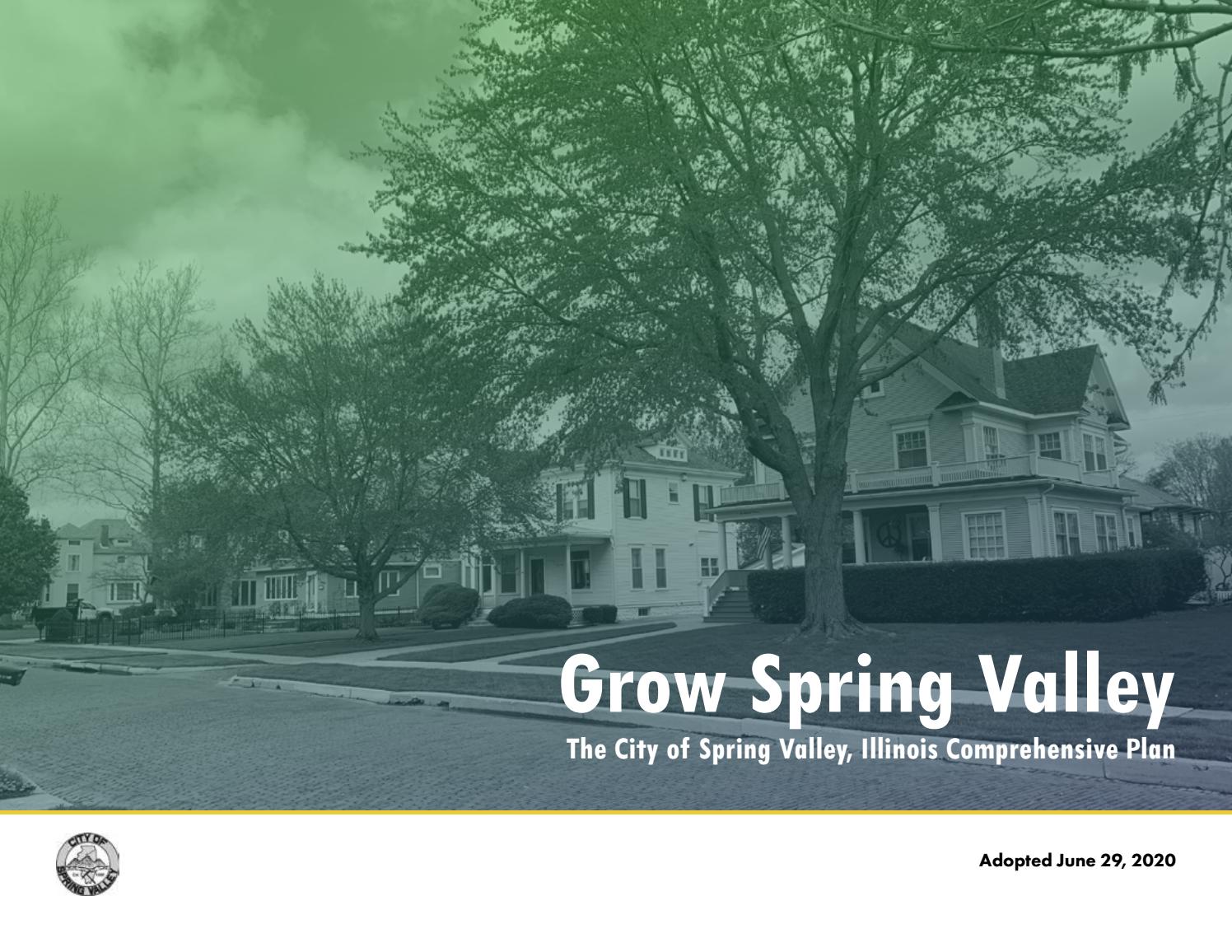 Grow Spring Valley Comprehensive Plan by REA site - Issuu