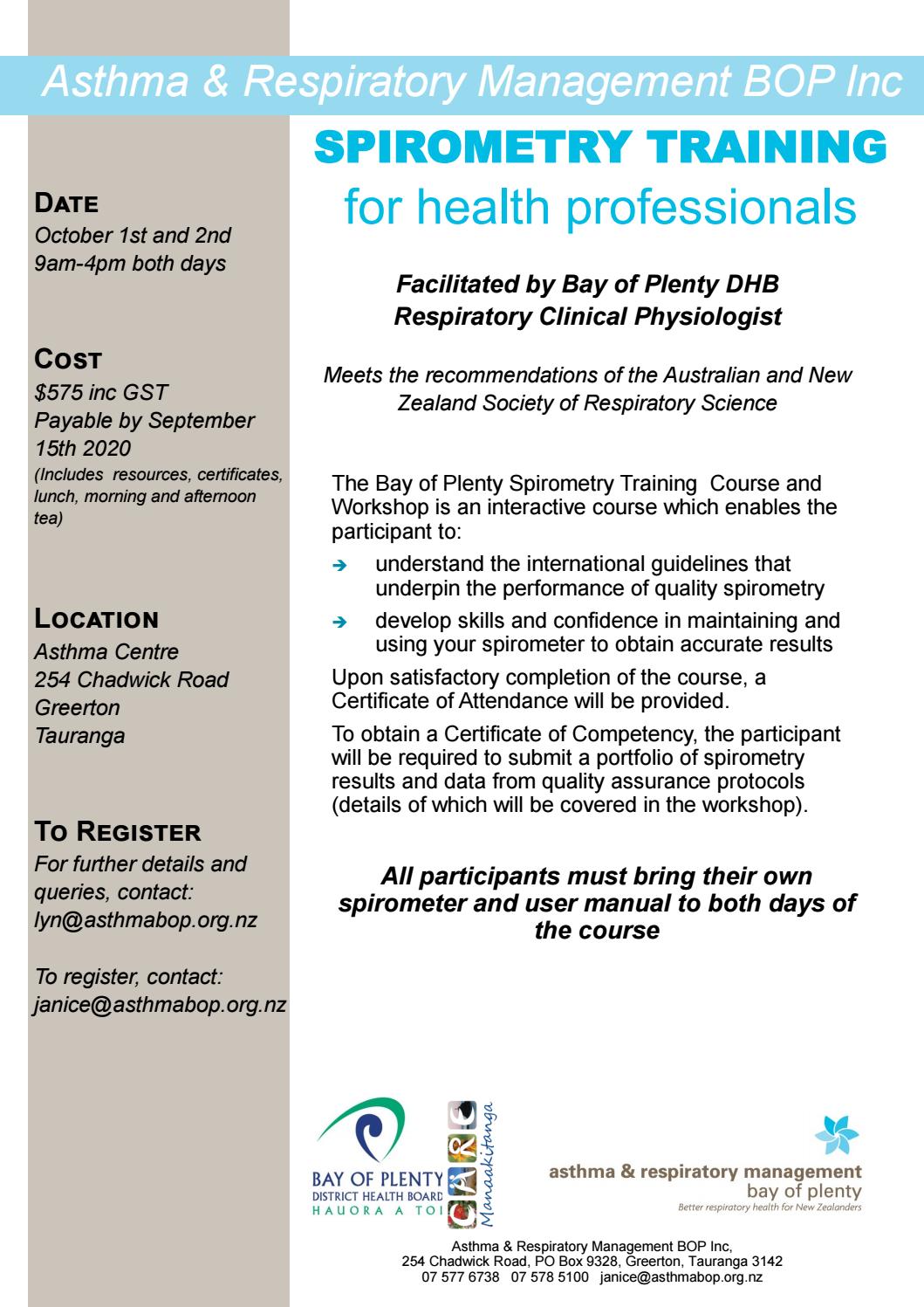 Spiro flyer 2020 by WBOP PHO - Issuu