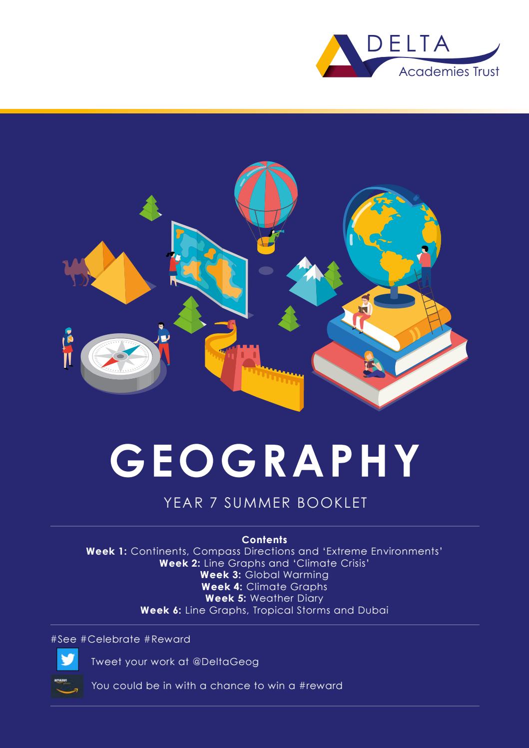 Year 7 Summer Work Book - Geography by Delta Academies Trust - Issuu