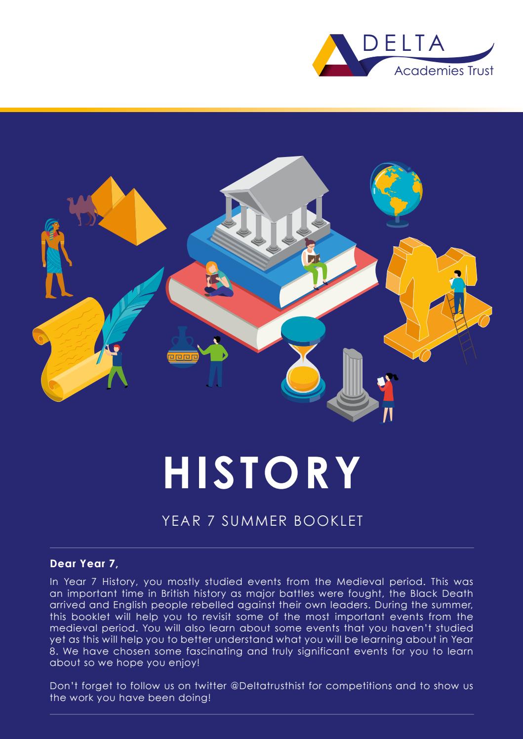 Year 7 Summer Workbook - History by Delta Academies Trust - Issuu