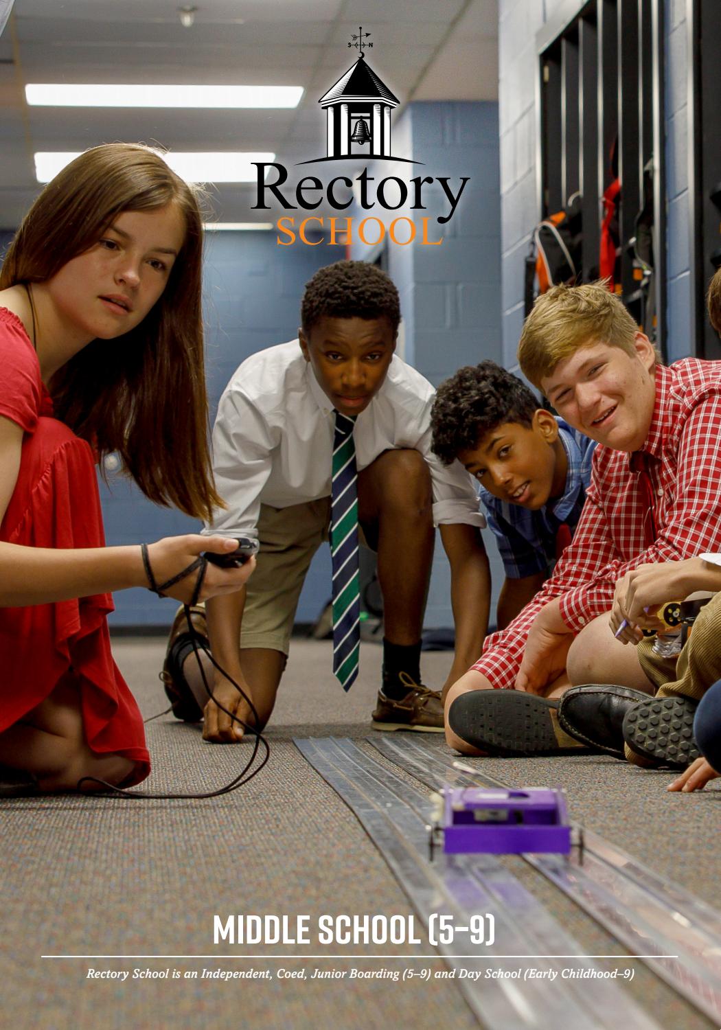 Rectory School Middle School Brochure by Rectory School - Issuu