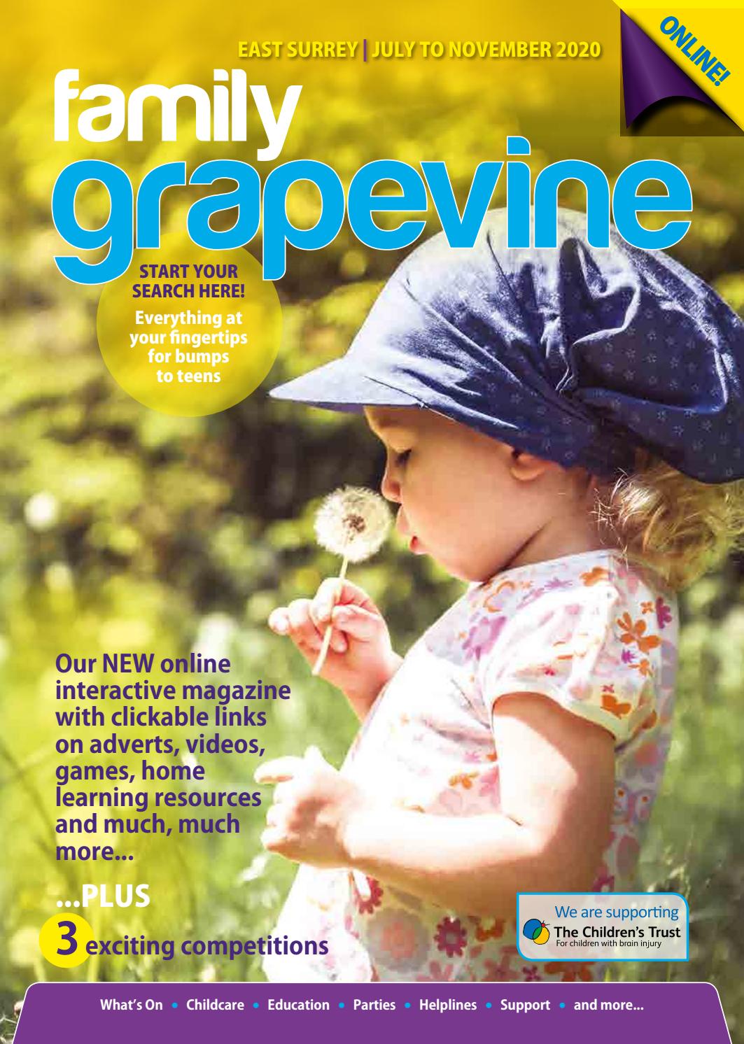 East Surrey Family Grapevine - Summer 2020 online by Family Grapevine ...