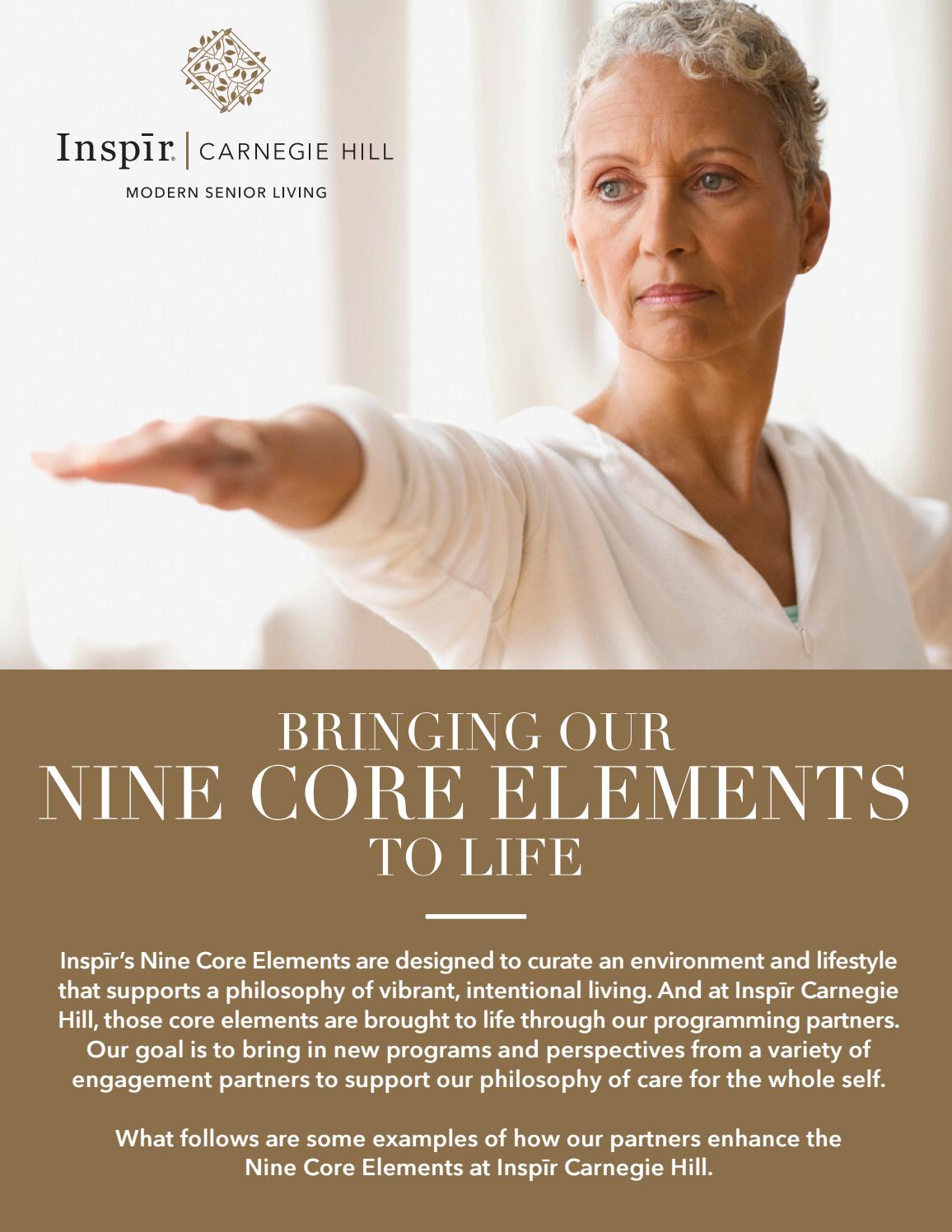 Bringing Our Nine Core Elements to Life by commcreative - Issuu