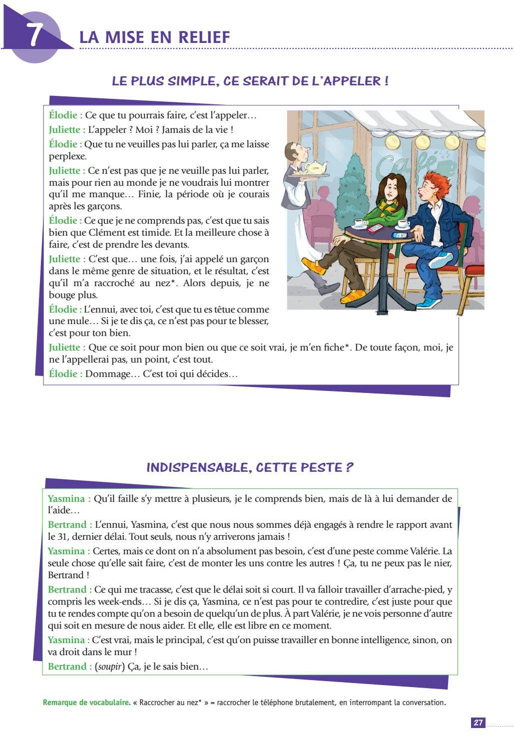 Grammaire en dialogues - Niveau avancé (B2/C1) by CLE International - Issuu