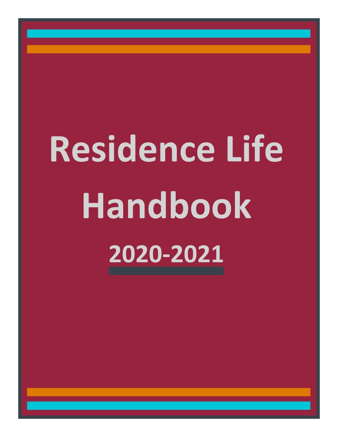 Resident Life Handbook 2020-2021 by Friends University - Issuu