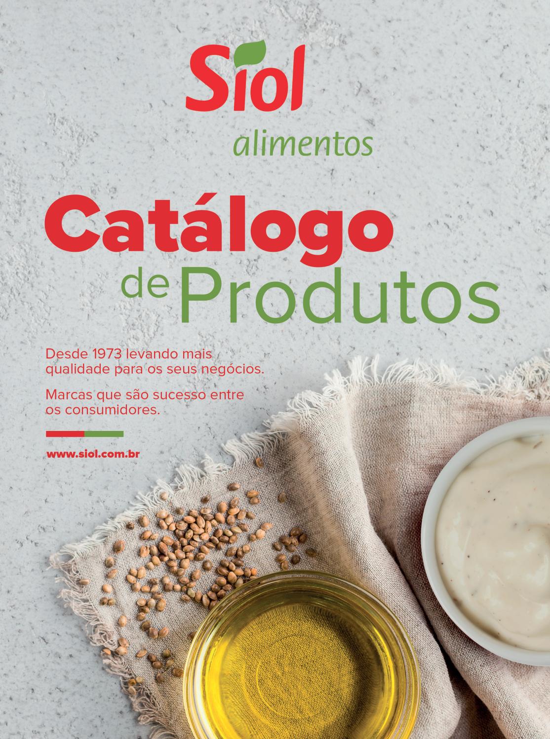 Catálogo Siol Alimentos by Newbasca - Issuu