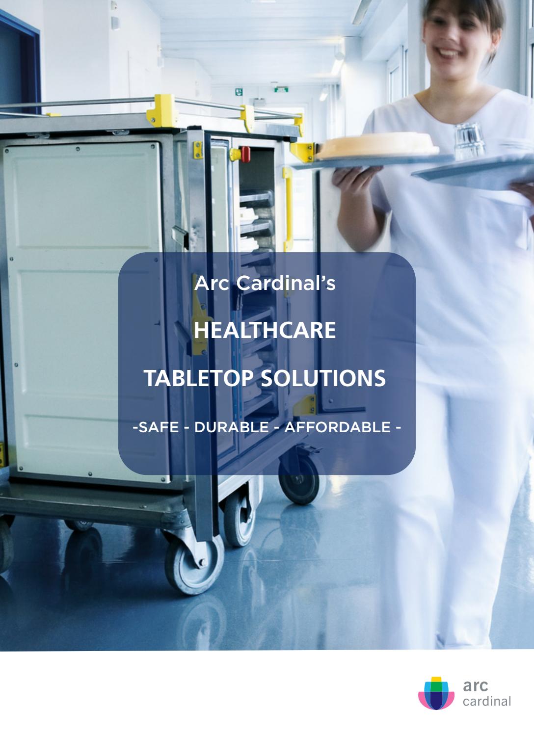 Arc Cardinal Healthcare Tabletop Solutions by Arc Cardinal - Issuu