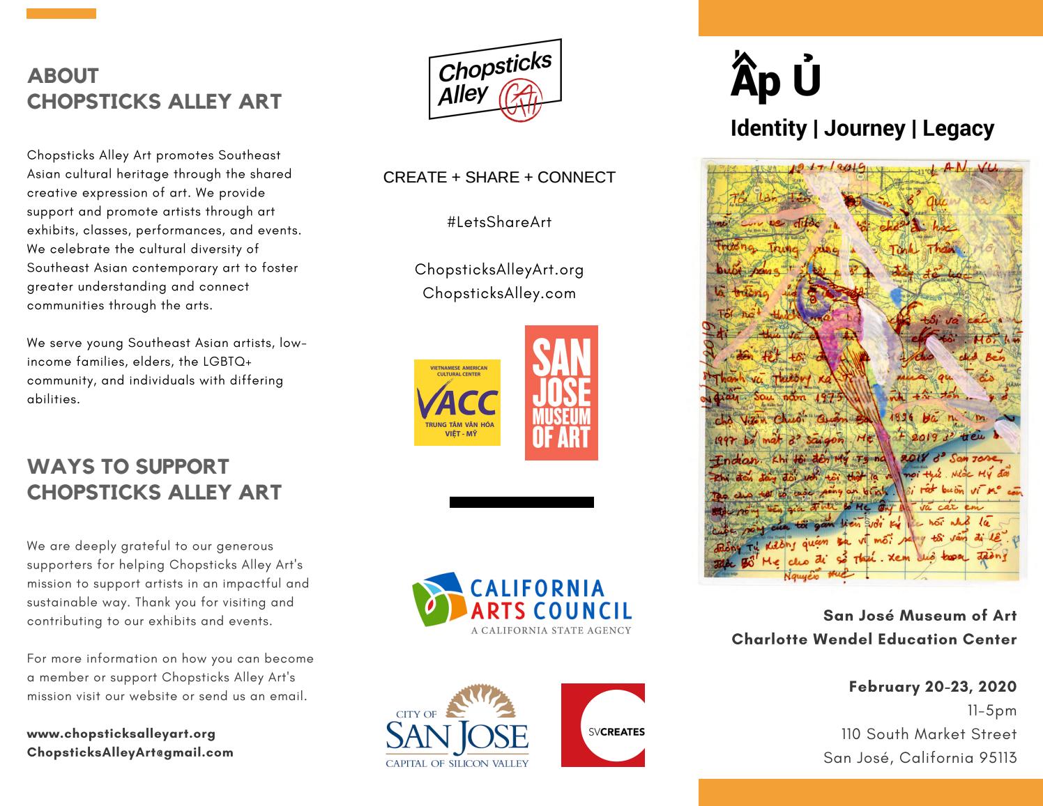 Ấp Ủ: Identity | Journey | Legacy Brochure by San José Museum of Art ...