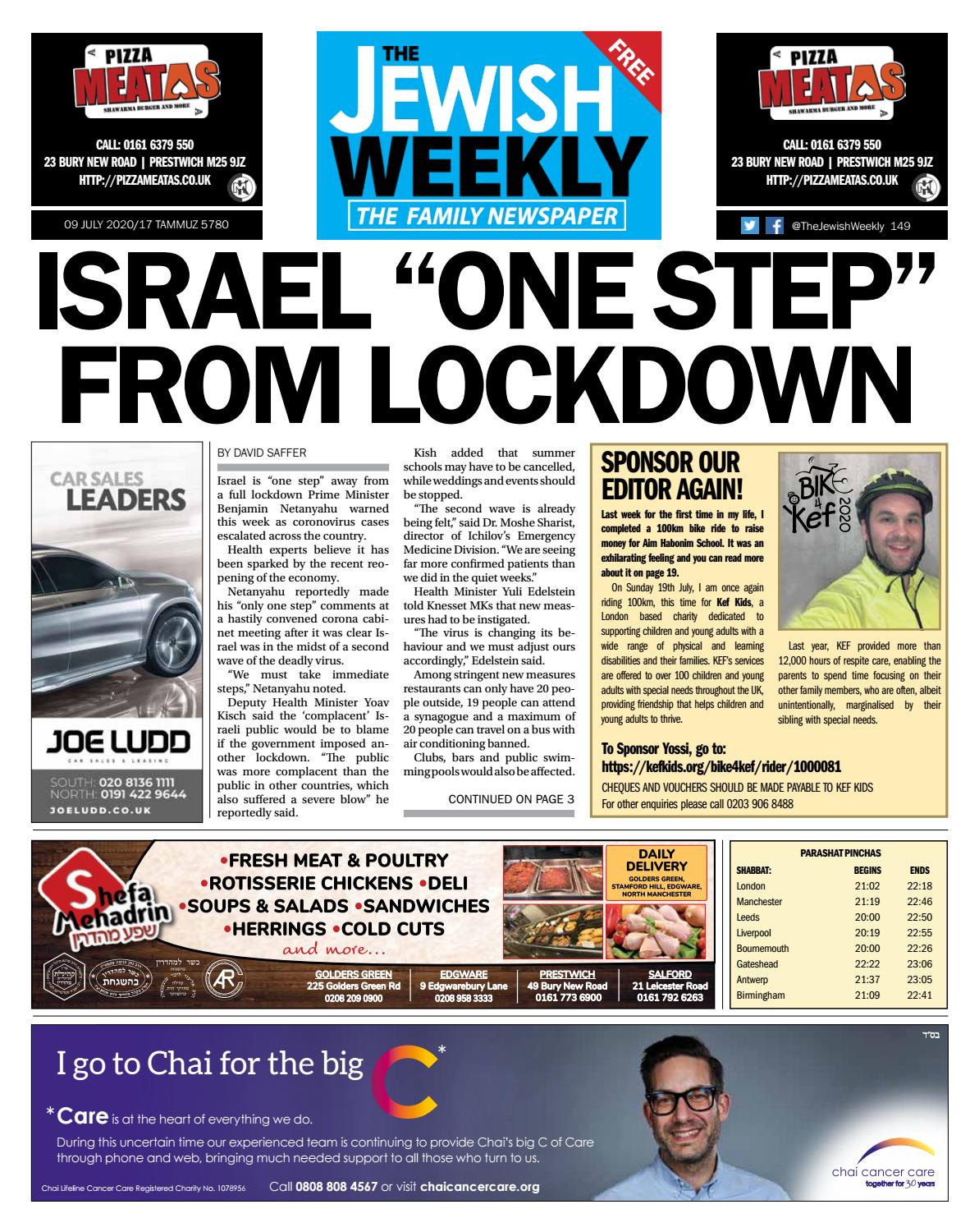 The Jewish Weekly Issue 149 by The Jewish Weekly - Issuu