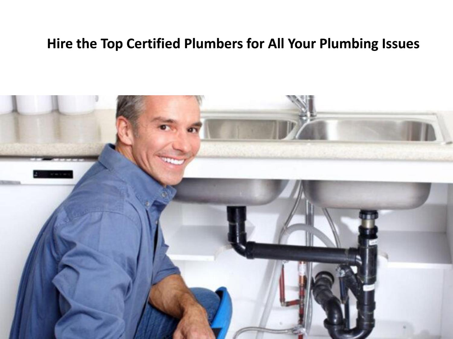 Hire the Top Certified Plumbers for All Your Plumbing Issues by Rooter ...