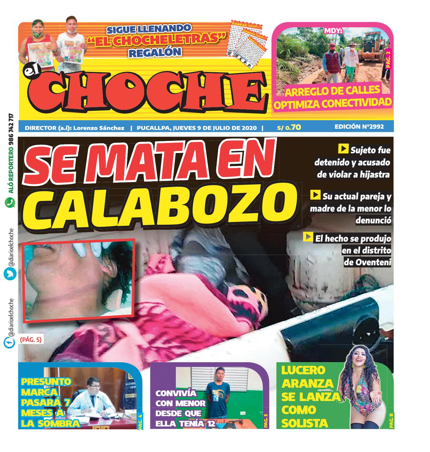 El Choche, Pucallpa 9 de julio de 2020 by Diario Ímpetu - Issuu