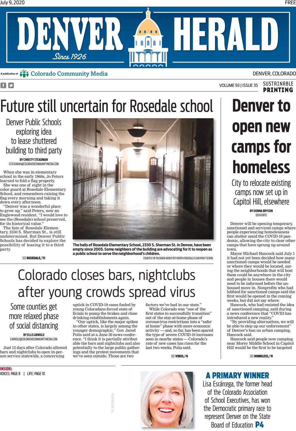 Denver Herald Dispatch 0709 by Colorado Community Media - Issuu