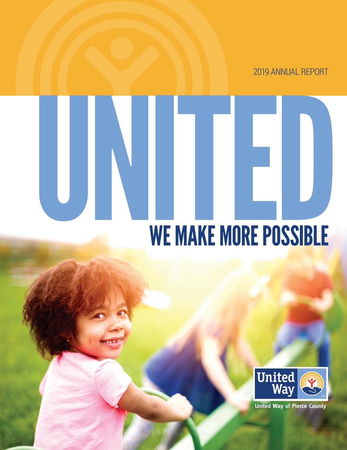 United Way of Pierce County 2020 Annual Report by United Way of Pierce ...