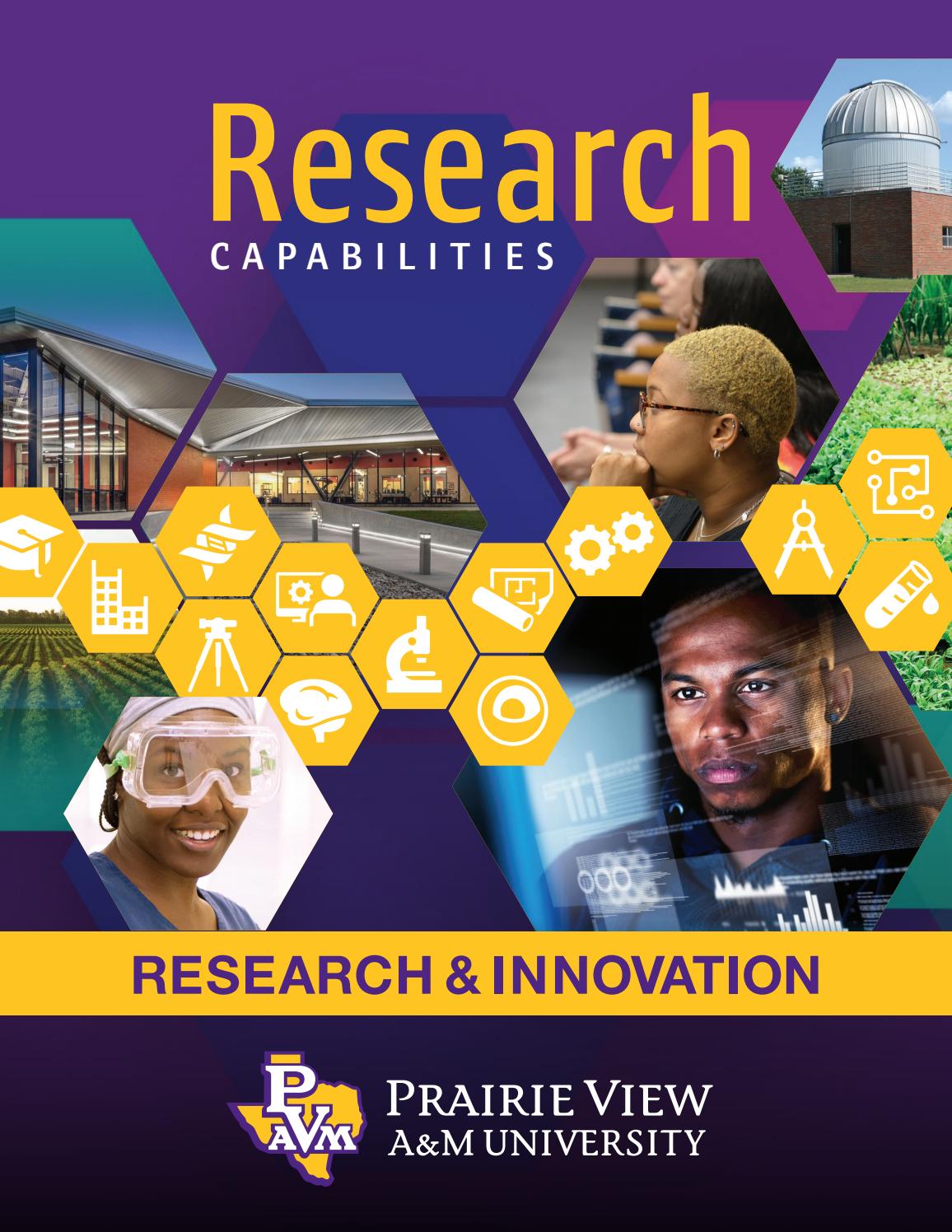 Prairie View A&M University Research Capabilities Booklet by PVAMU ...