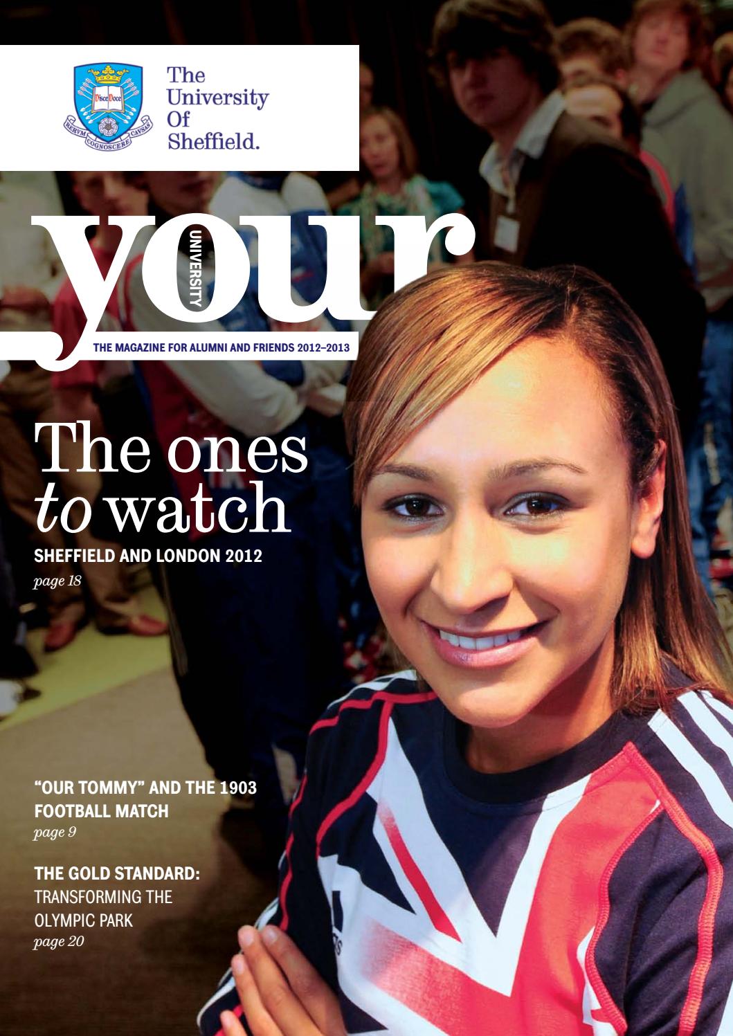 Your University magazine 2012-13 by University of Sheffield - Alumni ...