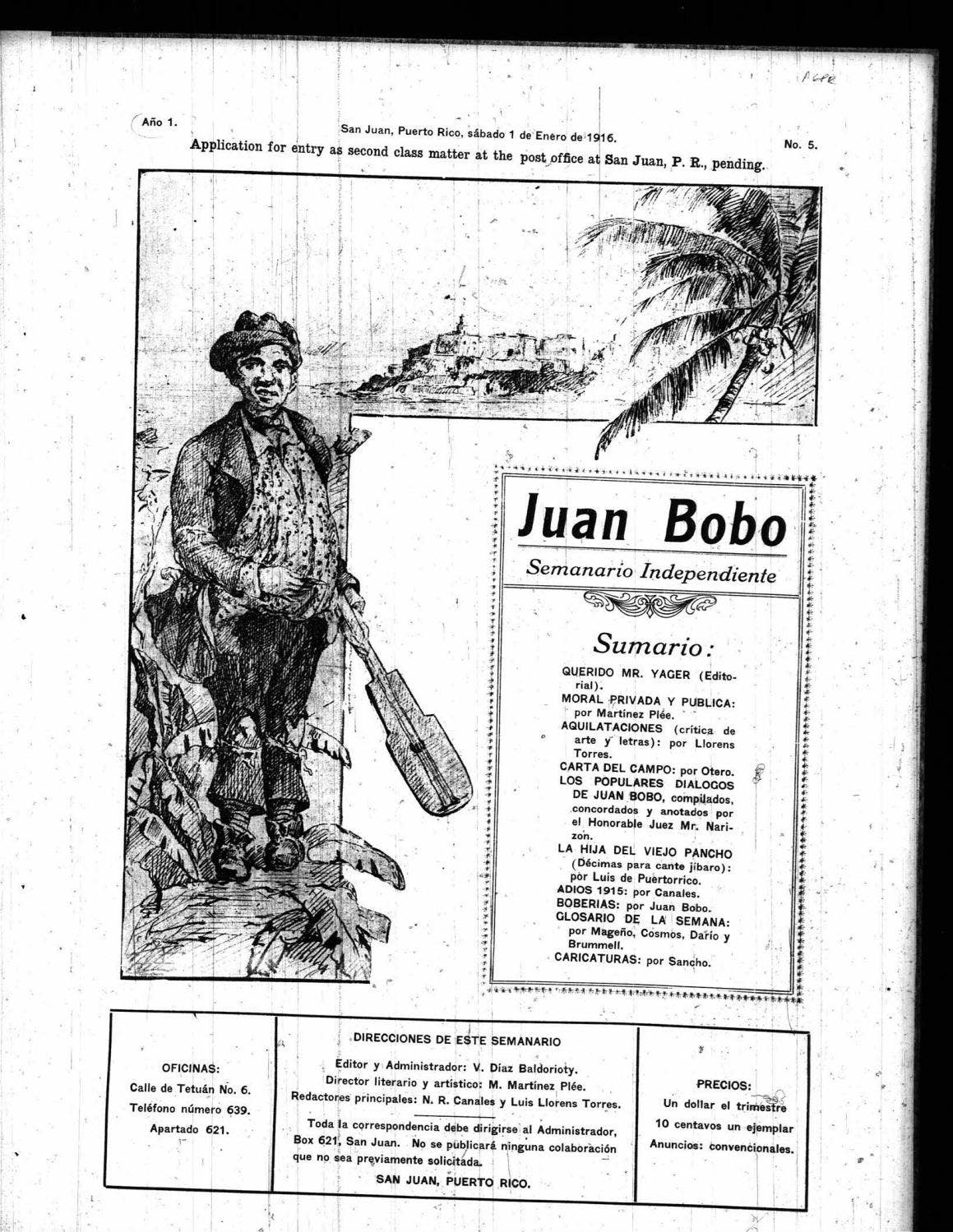 Juan Bobo (1 ene. 1916) by La Colección Puertorriqueña - Issuu