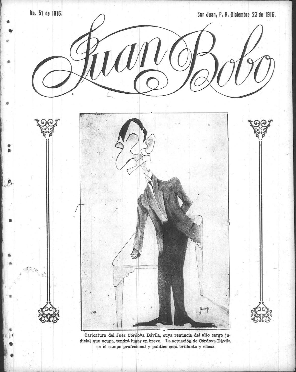 Juan Bobo (23 dic. 1916) by La Colección Puertorriqueña - Issuu
