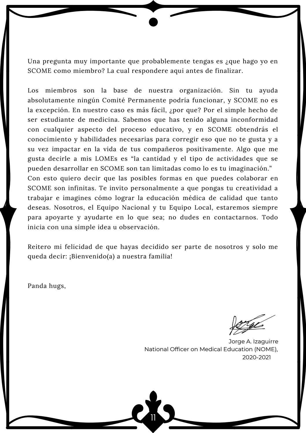 Booklet SCOME IFMSA-Honduras 1ra. ed. by IFMSA-Honduras - Issuu