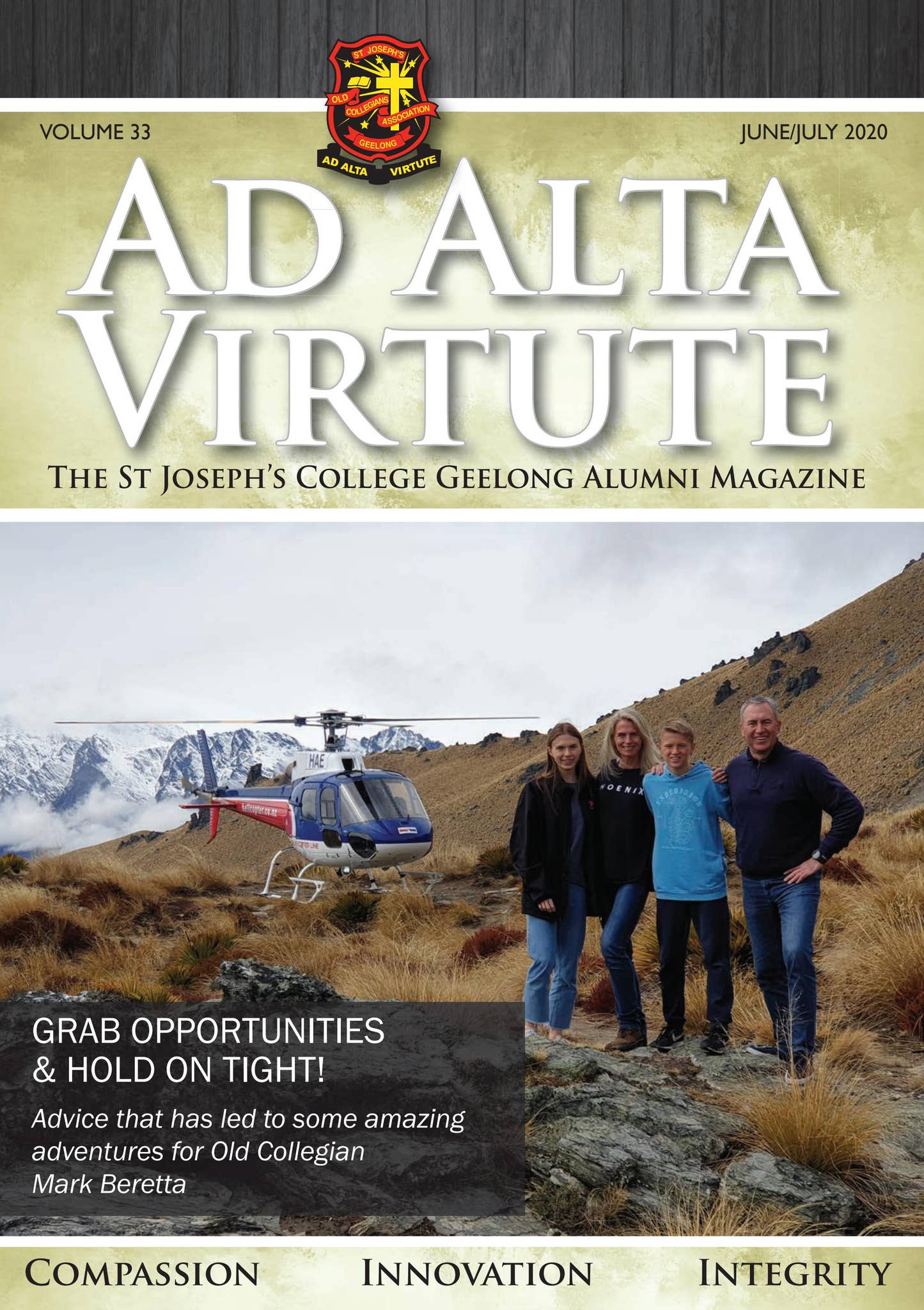 Ad Alta Magazine 2020 Issue 33 by St Joseph's College Geelong - Issuu