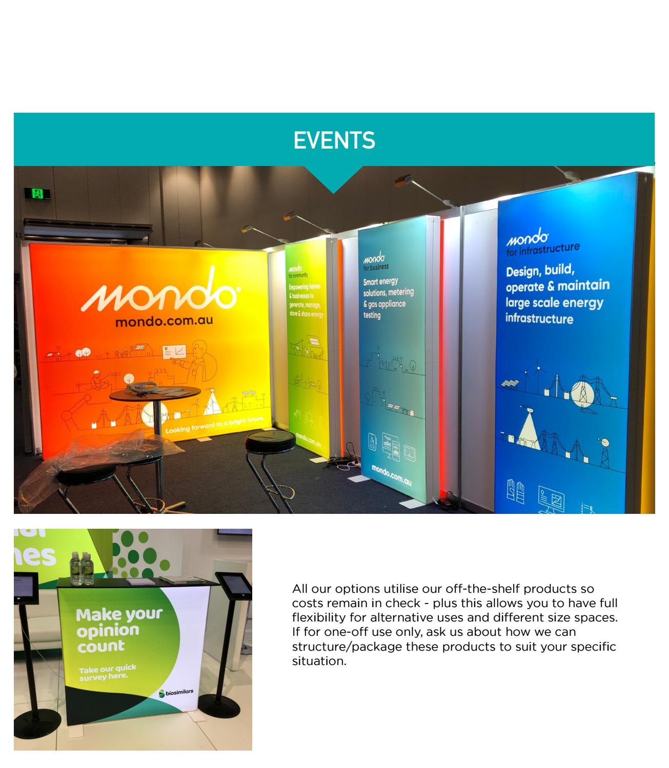 ACTIVATION & EVENT DISPLAY SOLUTIONS by Creative Visuals - Issuu