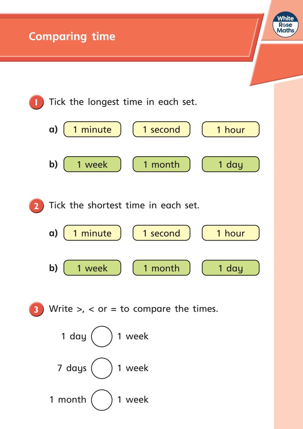 Lesson 4 Comparing Time by Schudio - Issuu
