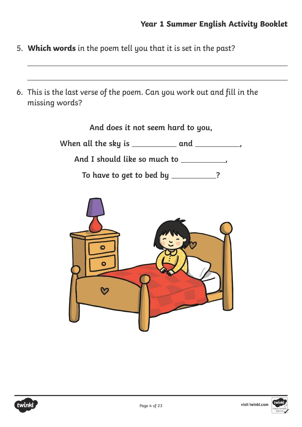 Summer English Activity booklet by Schudio - Issuu