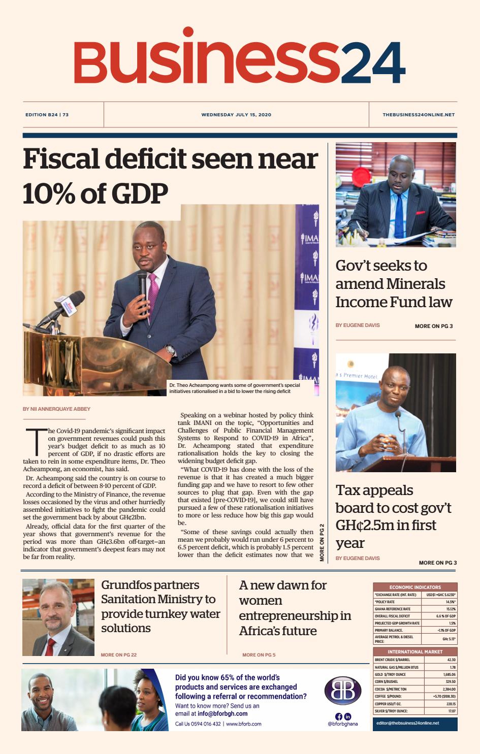 Business24 Newspaper - July 15, 2020 by Business24 Online - Issuu