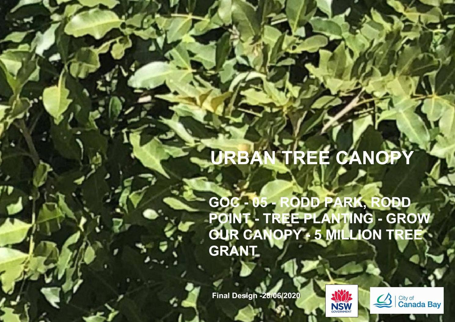 Rodd Park Tree Planting - Final Plans by cityofcanadabay - Issuu