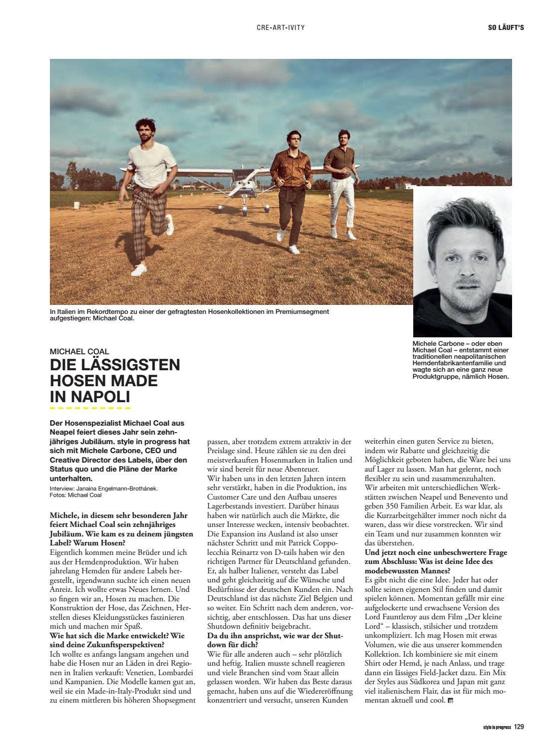 style in progress 2/2020 – Deutsche Ausgabe by style in progress - Issuu