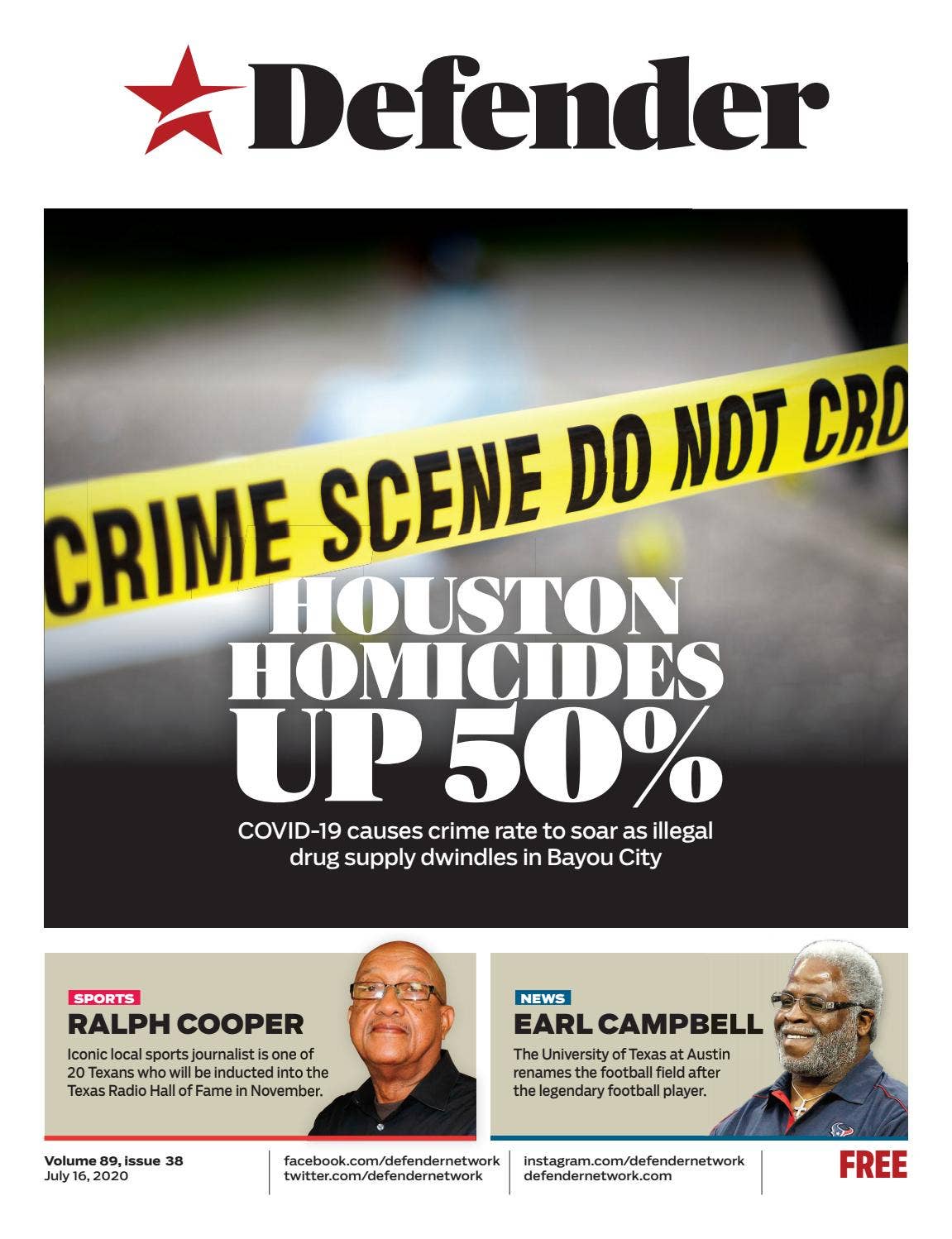 Houston Defender: July 16, 2020 by Defender Media Group ...