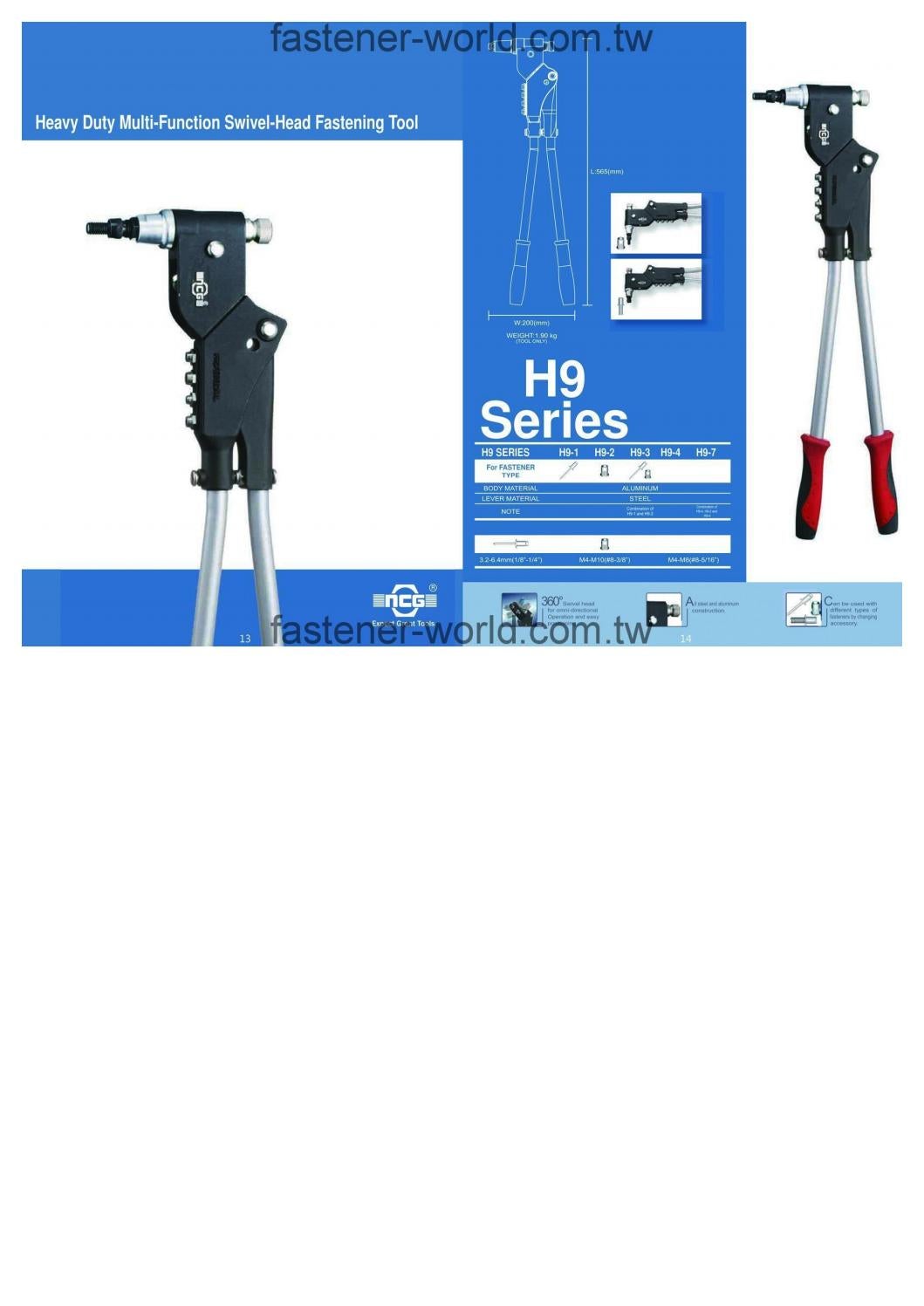 NCG TOOLS INDUSTRY CO., LTD. from Fastener World Magazine. by Fastener ...