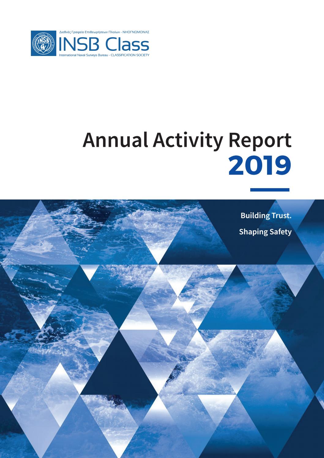 INSB Class | Annual Activity Report 2019 by INSB Class - Issuu