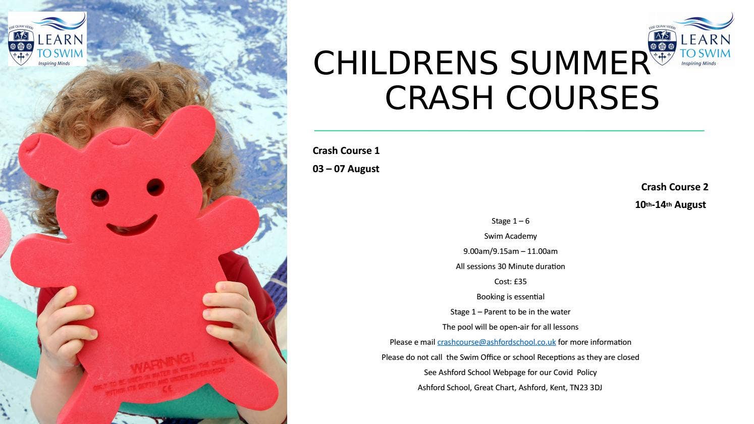 Summer Swimming Crash Course by AshfordSchool - Issuu