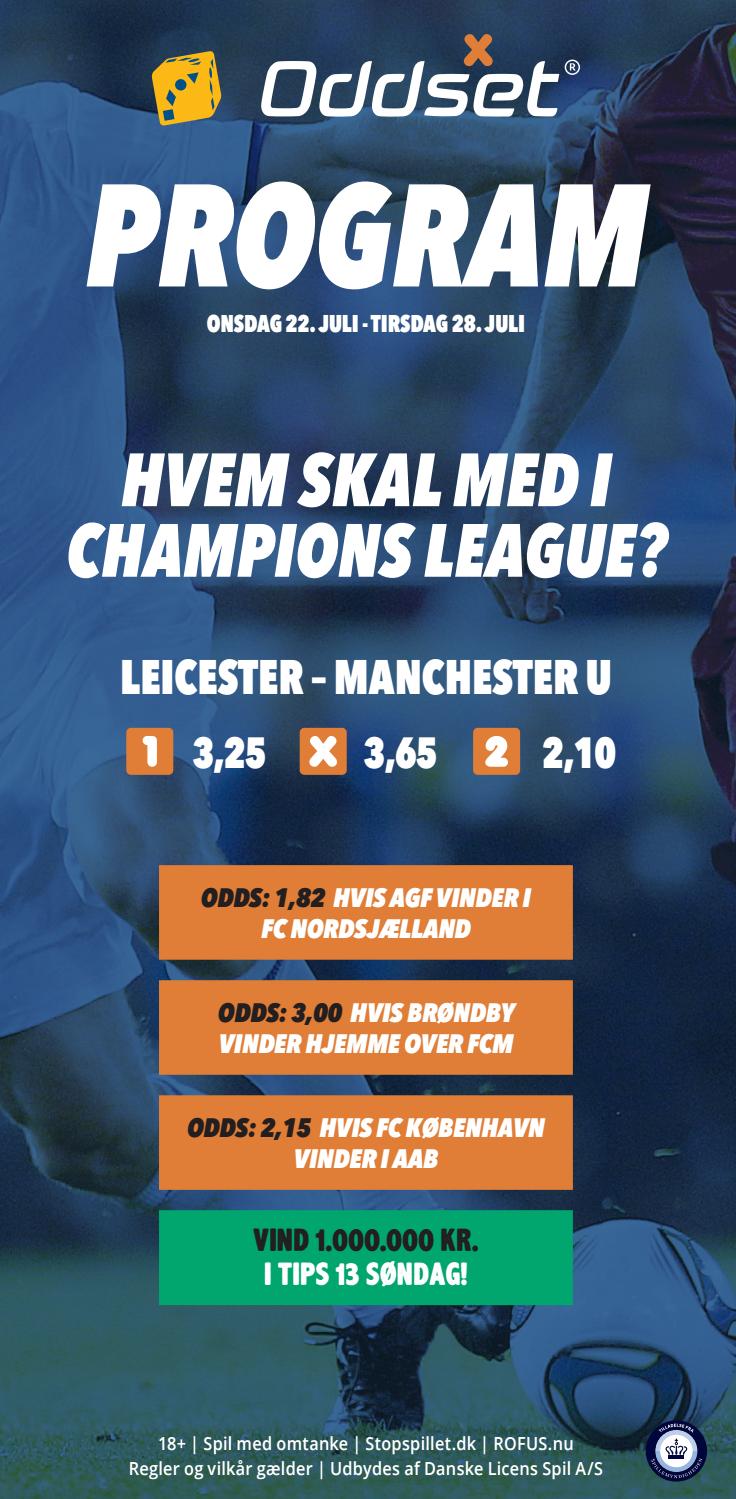 Oddset Programblad 727 by Danske Spil - Issuu