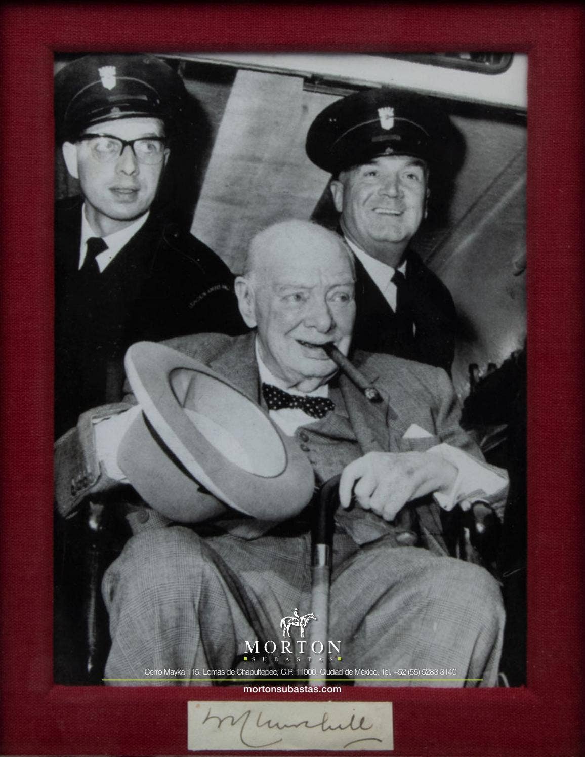 SUBASTA DE PIEZAS DE LA COLECCIÓN DEL RESTAURANTE SIR WINSTON CHURCHILL ...