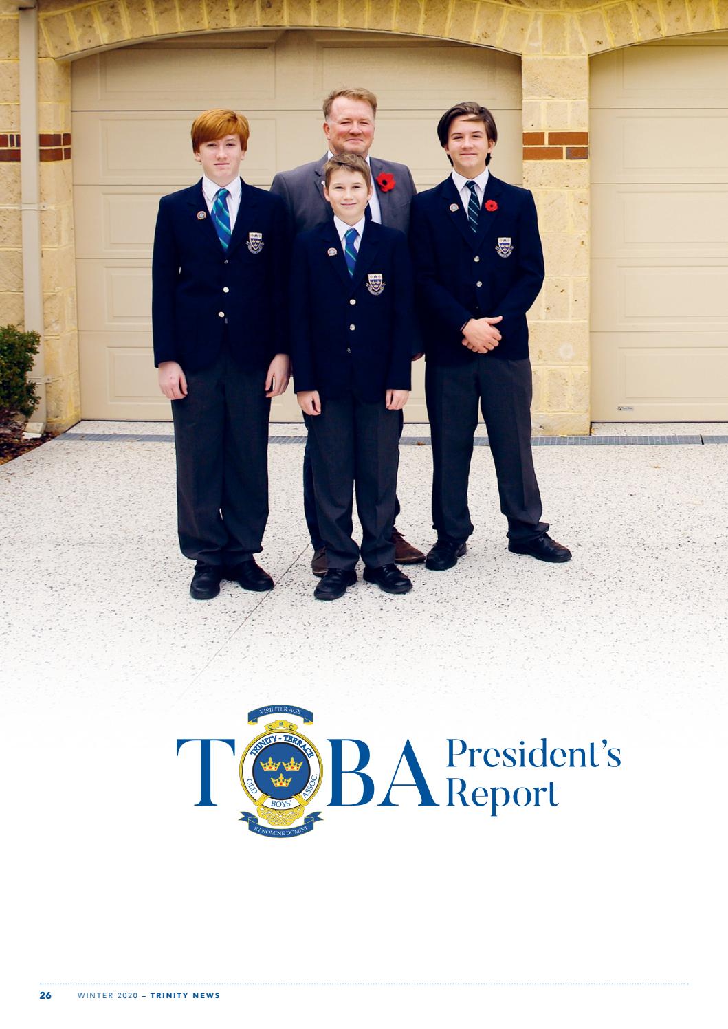 Trinity News Magazine - Winter Edition 2020 by Trinity College, Perth ...