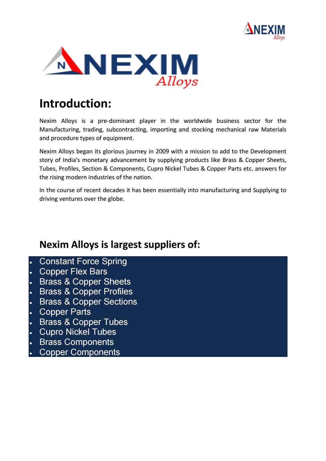 Leading manufacturers, stockists, supplier & exporter of Power Spring ...