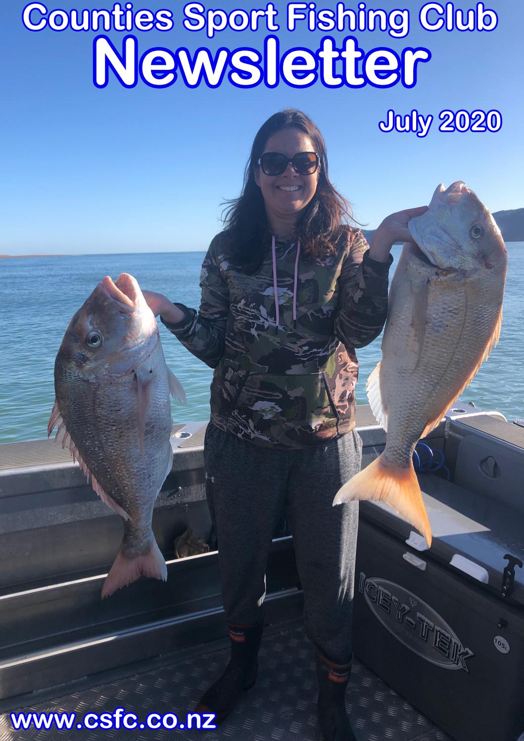 Counties Sport Fishing Club Newsletter July 2020 by CSFC - Issuu