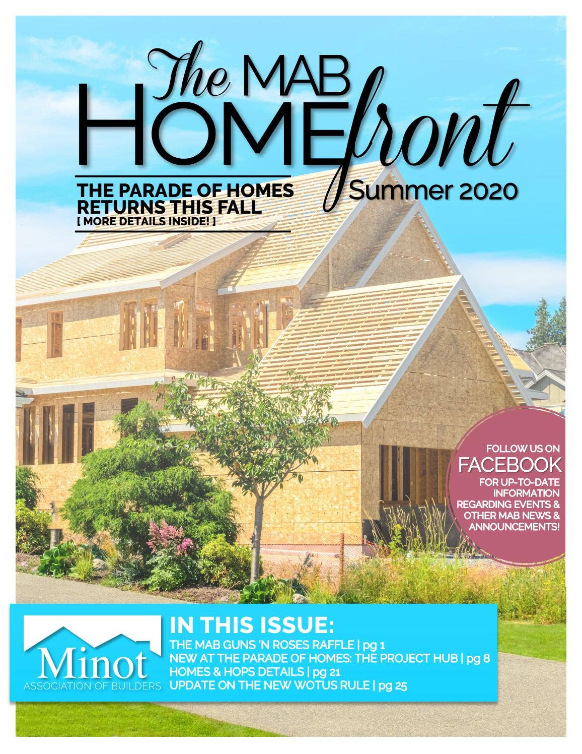 MAB Homefront -- Summer 2020 Magazine by Minot Association of Builders ...