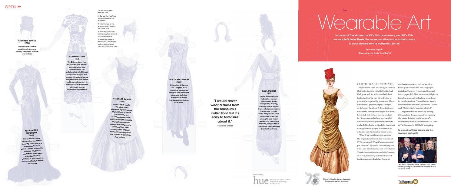 Hue Magazine: Wearable Art by Fashion Institute of Technology - Issuu