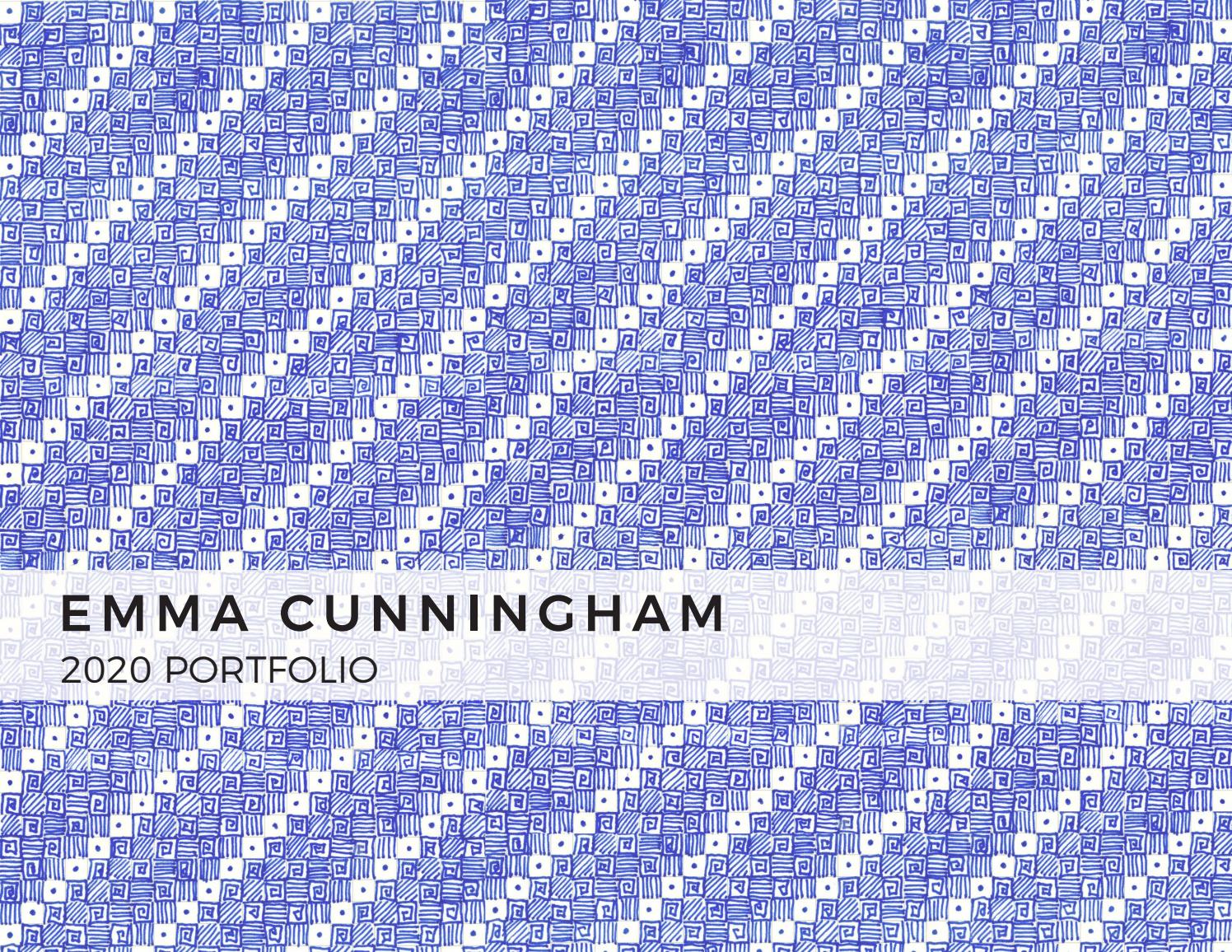 Emma Cunningham 2020 Portfolio by emma cunningham - Issuu